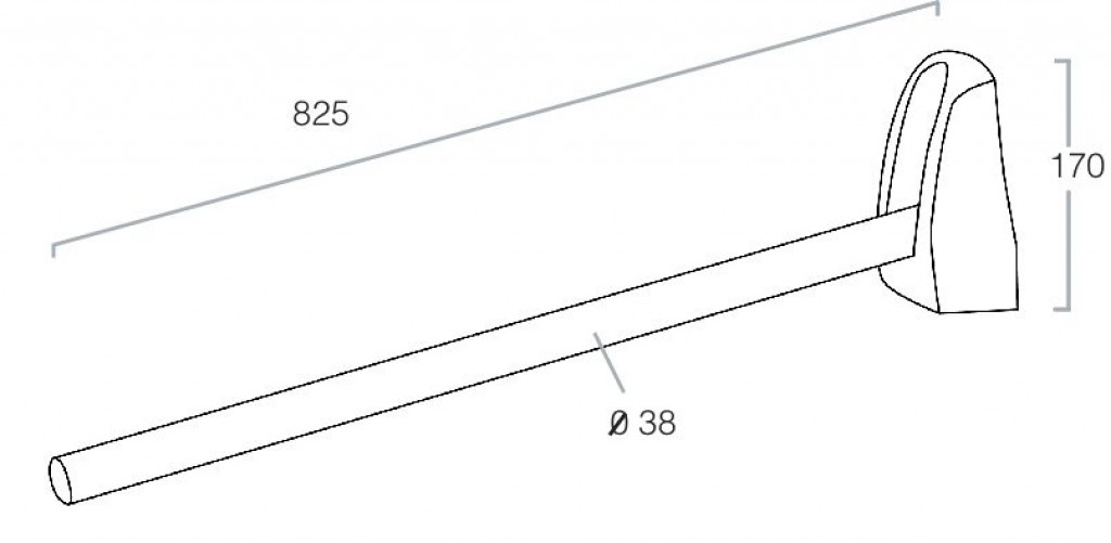 Voda Folding Grab Rail - N&C Phlexicare
