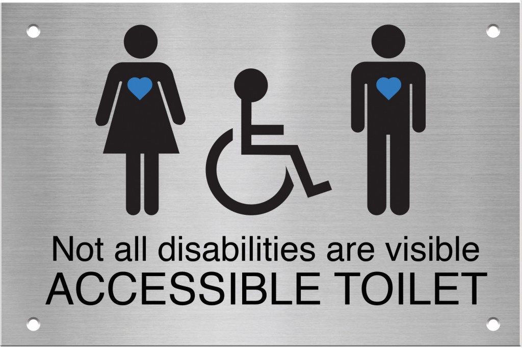 All Inclusive Toilet Sign - N&C Phlexicare