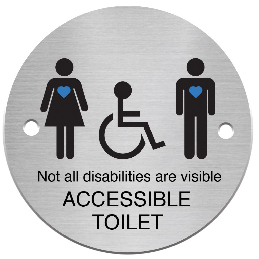 All Inclusive Toilet Sign - N&C Phlexicare