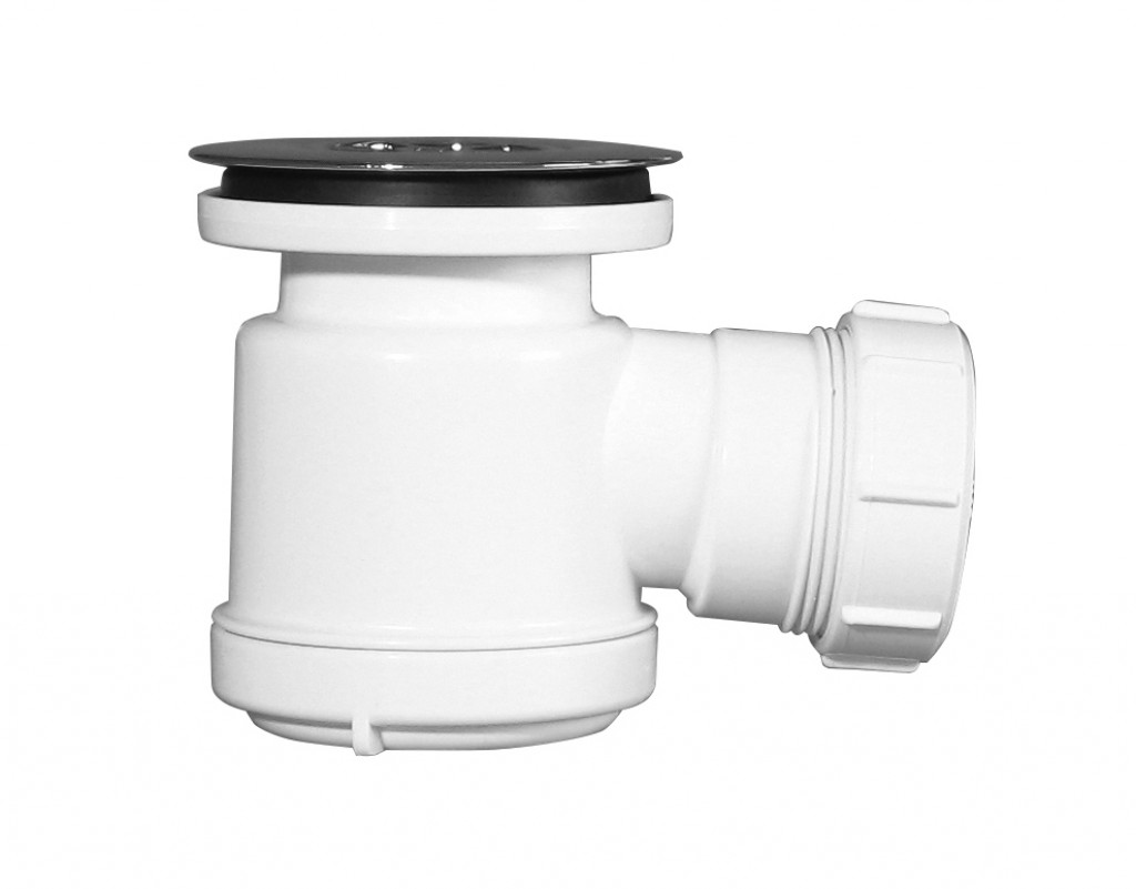 Gravity Waste Trap - for Shower Trays 90mm - N&C Phlexicare