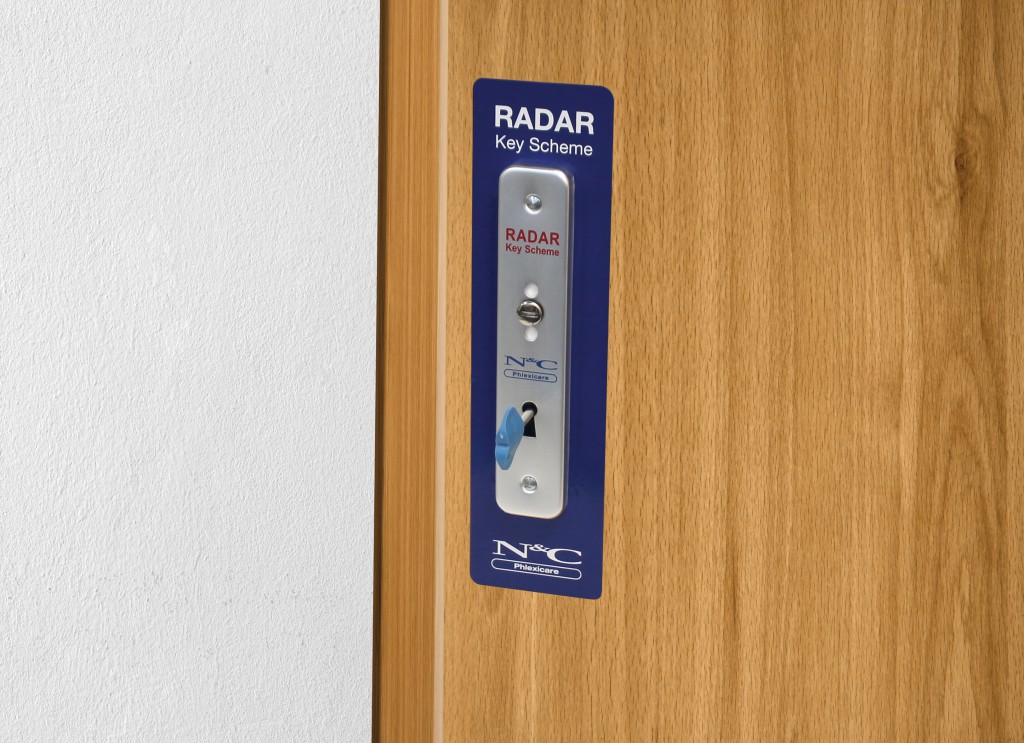 RADAR Lockset Vinyl Surround - N&C Phlexicare