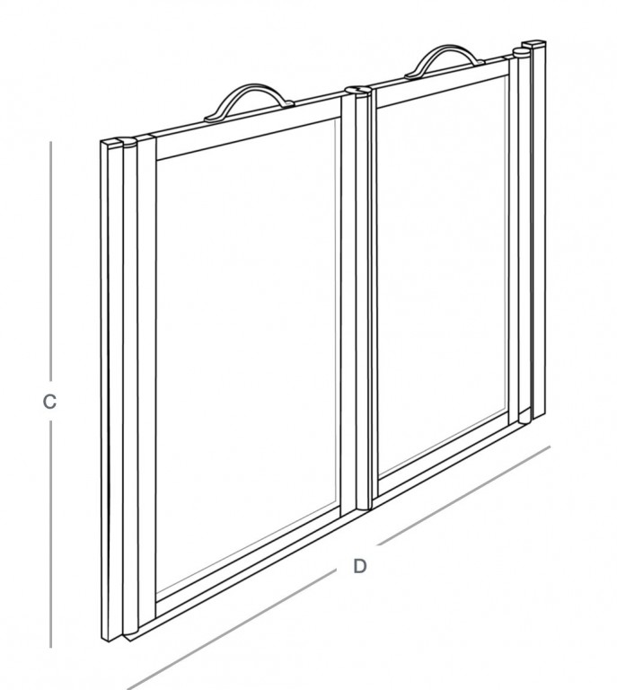 Pro-doors Option A - Front entry single doors - N&C Phlexicare