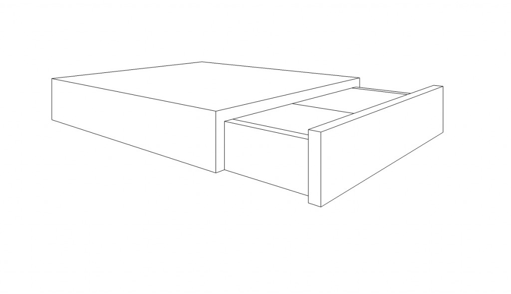 Worktop Plinth - with pull out drawer - N&C Phlexicare